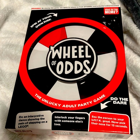 Games | Wheel Of Odds Party Game | Poshmark